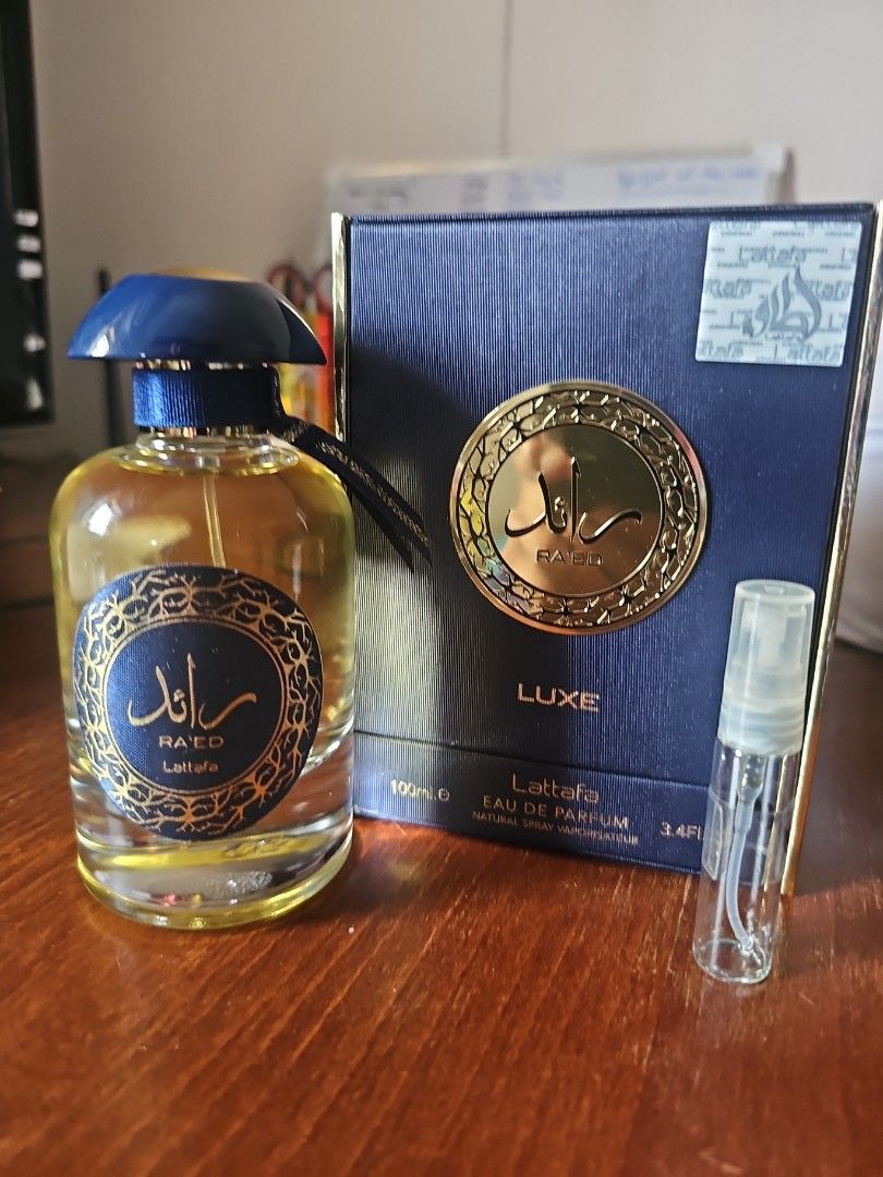 Lattafa Raed Luxe Decant 5ml, Beauty & Personal Care, Fragrance ...