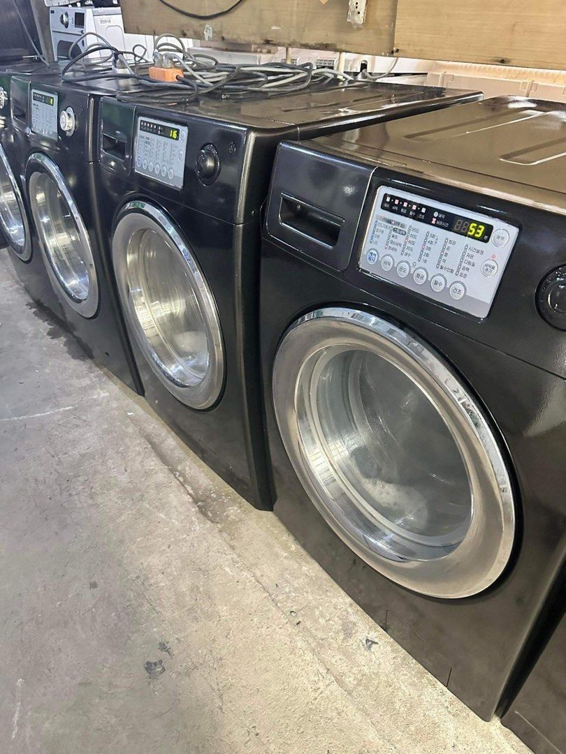 Laundry shop washing machine, TV & Home Appliances, Washing Machines ...