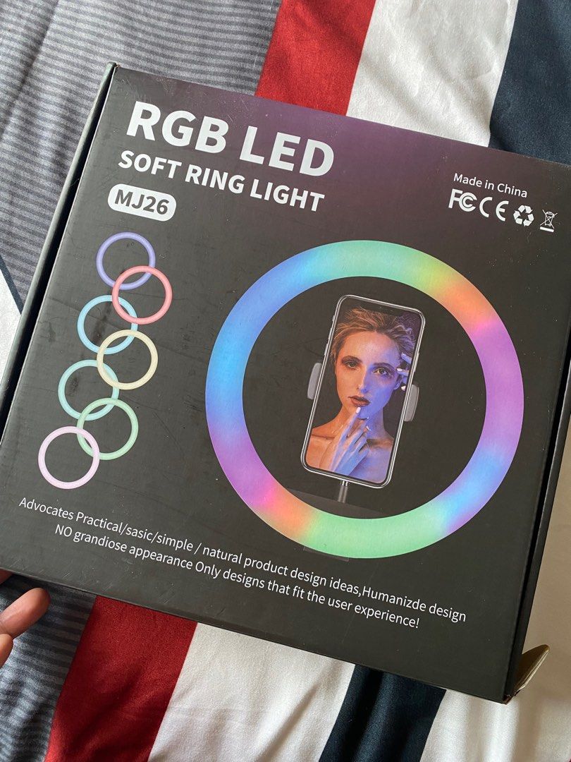 LED RGB Soft Ring Light, Photography, Photography Accessories, Lighting ...
