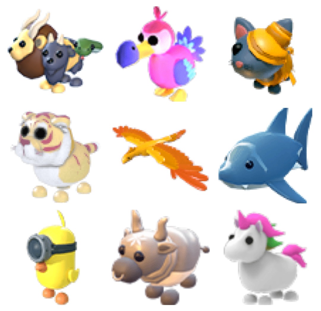 Legendary pets ADOPT ME (Roblox Game), Video Gaming, Gaming Accessories ...