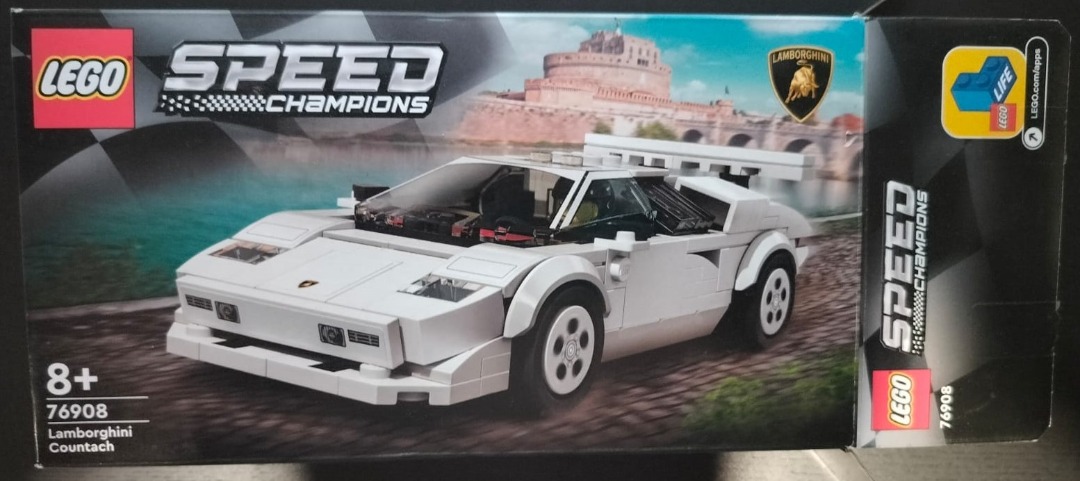 Lego Lamborghini (Original Box), Hobbies & Toys, Toys & Games on Carousell