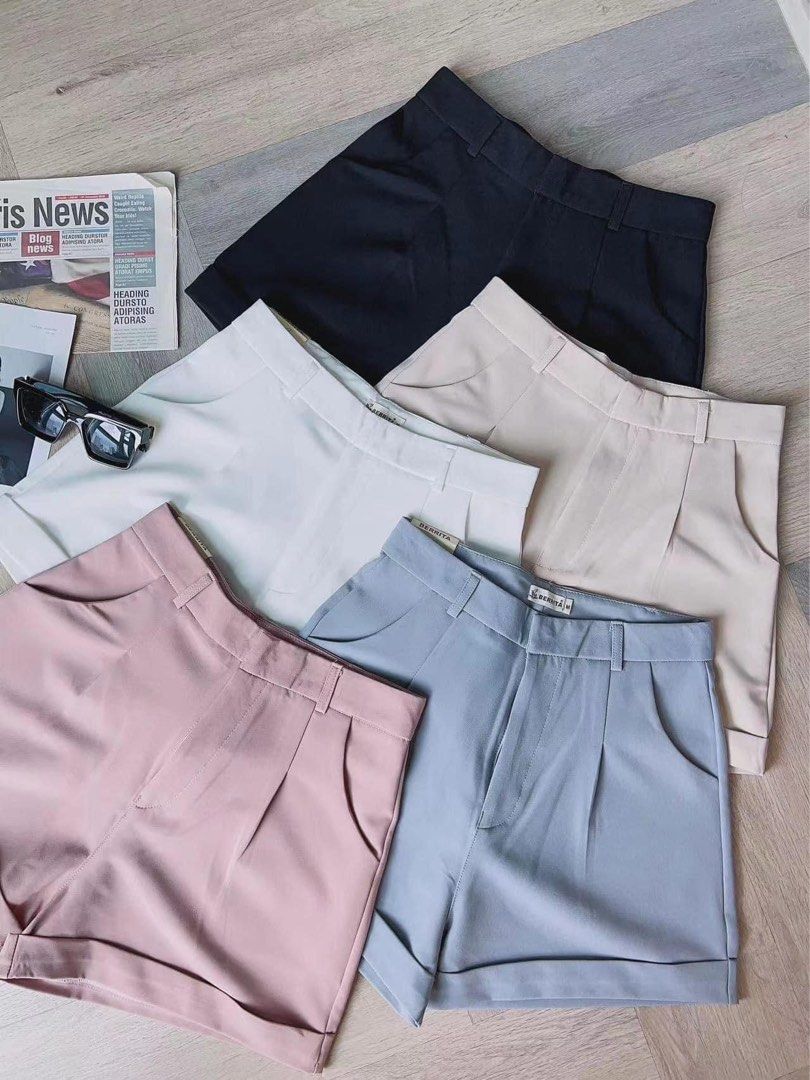Light Blue Pant, Women's Fashion, Bottoms, Shorts on Carousell