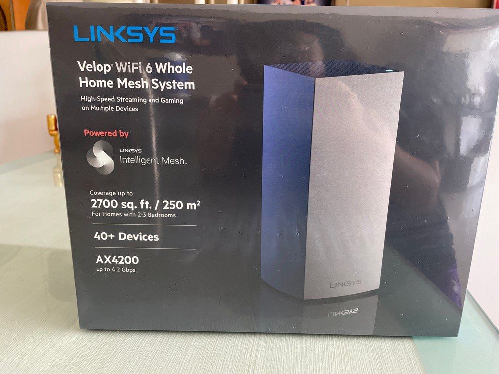 Linksys AX4200 velop wifi 6 whole mesh system, Computers & Tech, Parts & Accessories, Networking ...