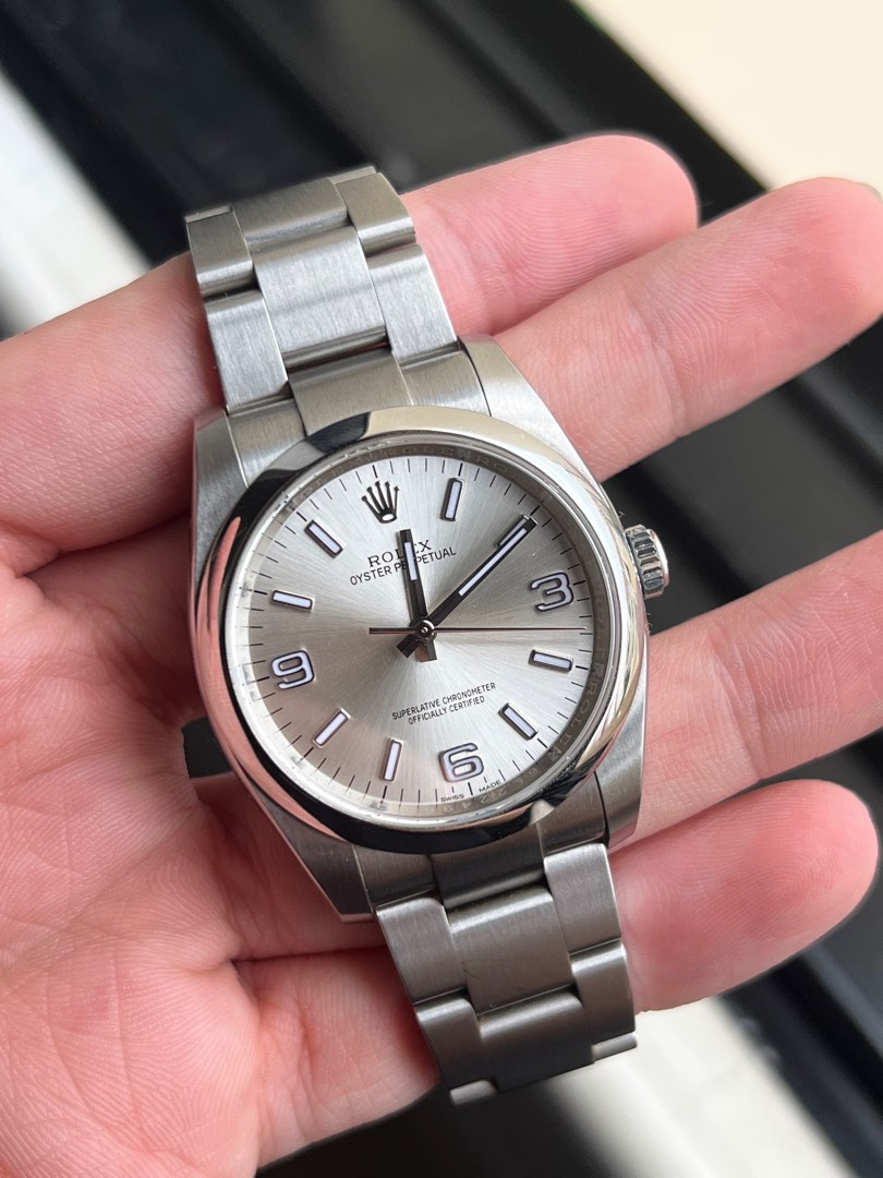 (Local set) LNIB Rolex 116000 Oyster Perpetual 36 with 369 indices ...