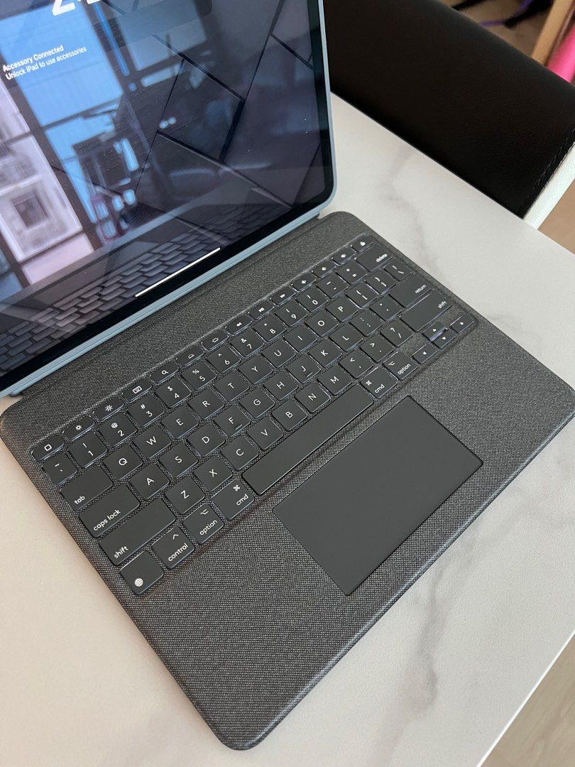 Logitech Combo touch keyboard case for ipad pro 12.9 5th 6th gen ...