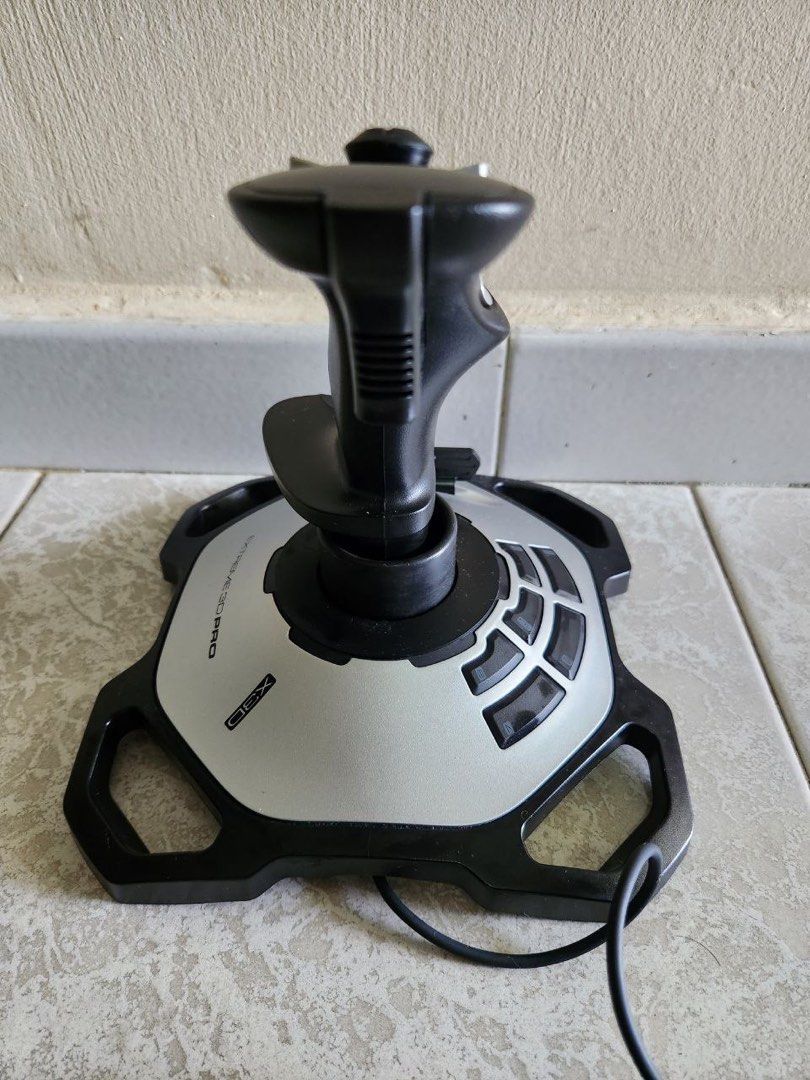 Logitech Extreme 3d Pro Flight Stick, Video Gaming, Gaming Accessories ...