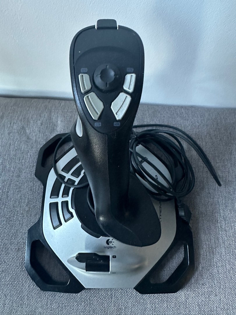 Logitech Extreme 3D Pro Joystick, Video Gaming, Gaming Accessories ...