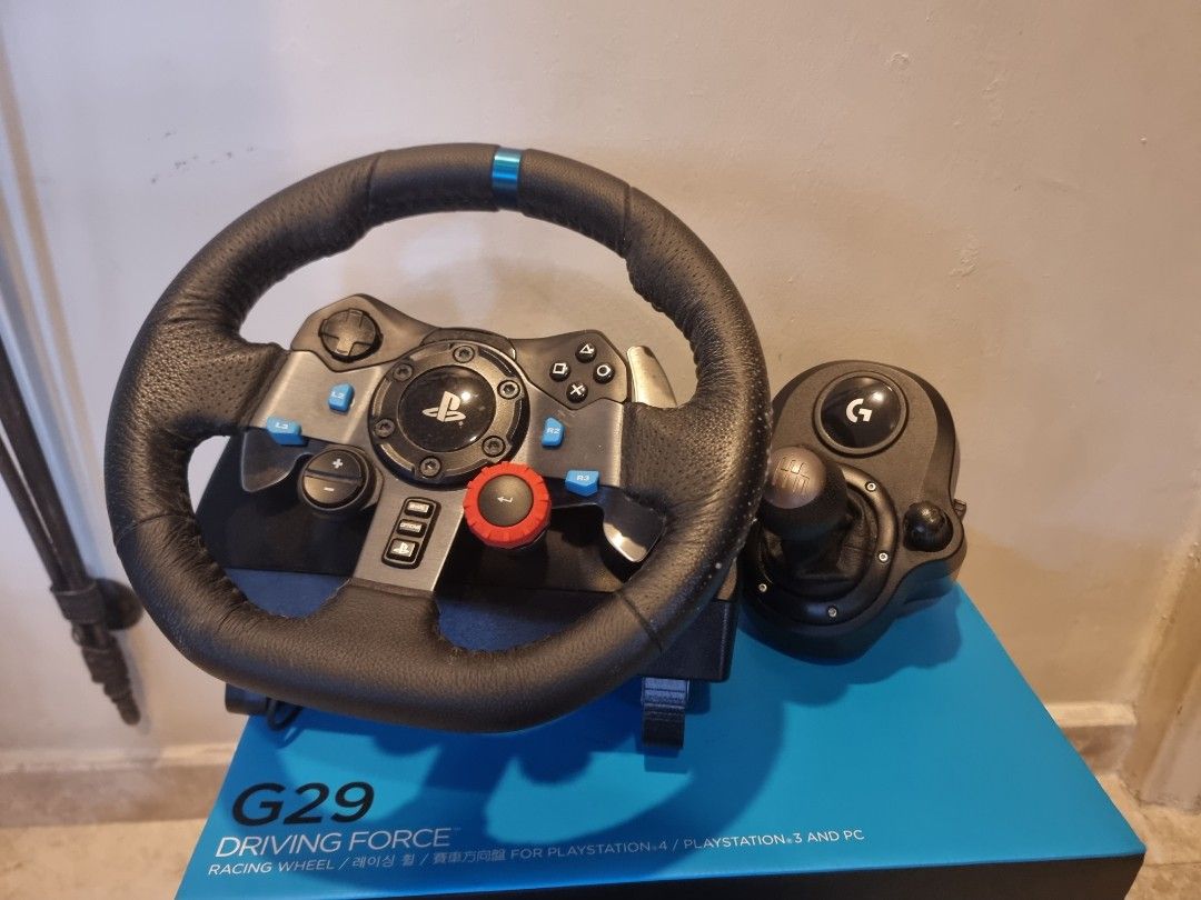 Logitech G29 with shifter, Video Gaming, Gaming Accessories ...