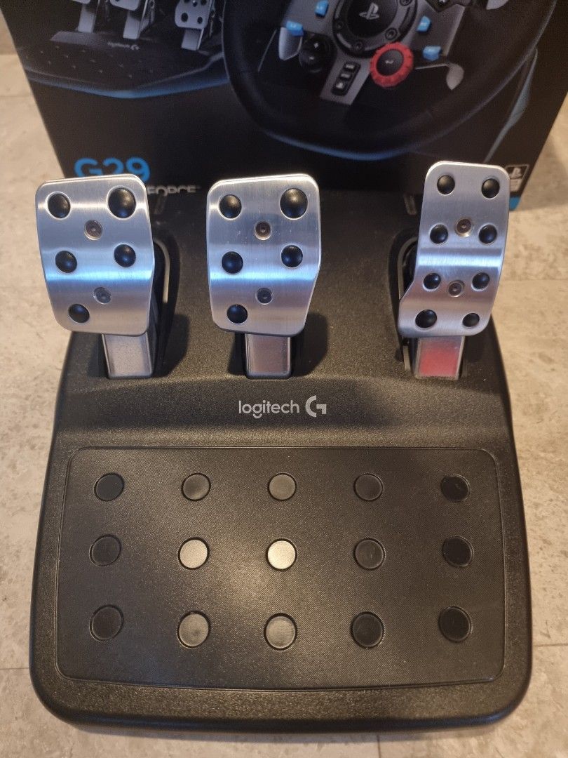 Logitech G29 with shifter, Video Gaming, Gaming Accessories ...