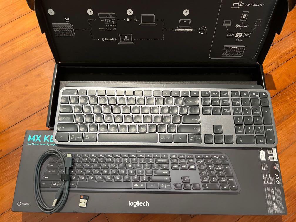 Logitech Wireless Illuminated Keyboard MX Keys, Computers & Tech, Parts ...