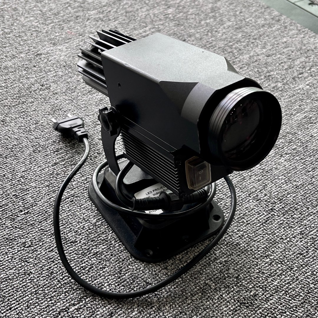 Logo LED GOBO projector, indoor rotating, TV & Home Appliances, TV ...