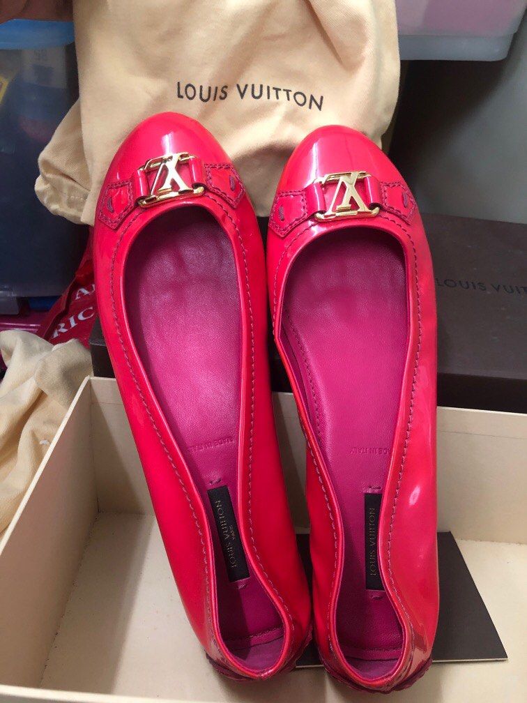 Louis Vuitton pink shoes, 名牌, 鞋及波鞋 - Carousell