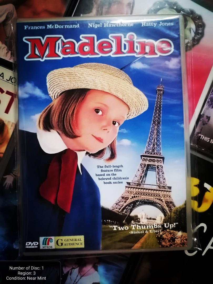 Madeline DVD Movie Original DVD Movies DVDs Movie For Sale Foreign ...