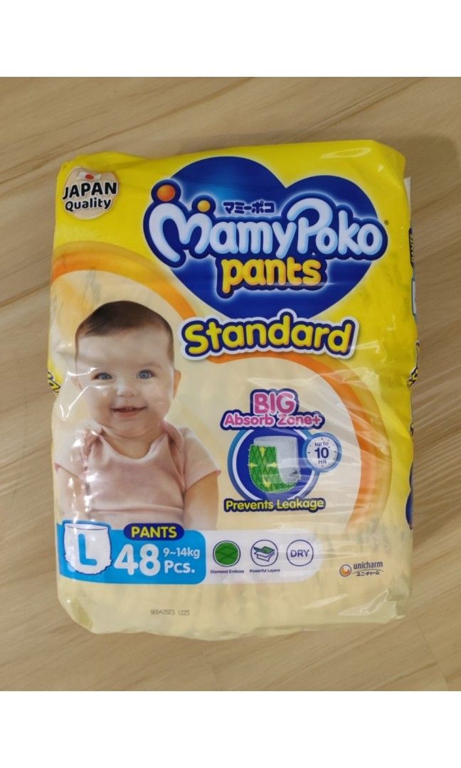 Mammypoko Diapers L size, Babies & Kids, Bathing & Changing, Diapers ...