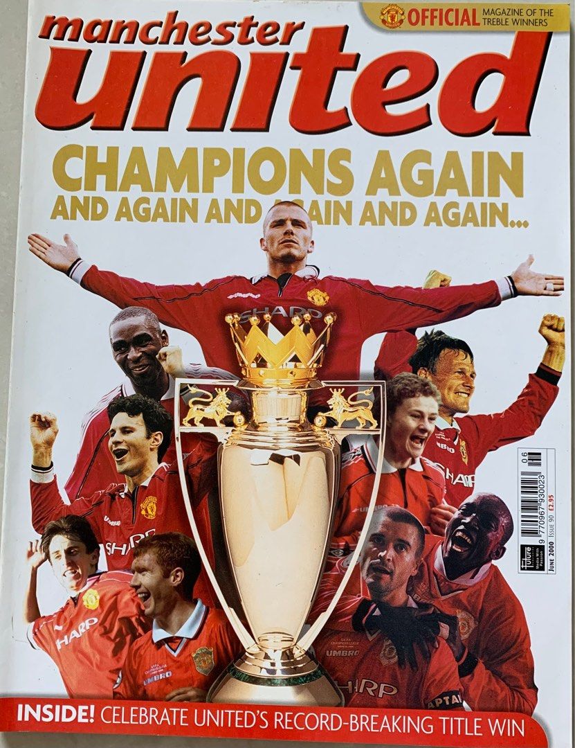 Manchester United Magazines, Hobbies & Toys, Books & Magazines ...