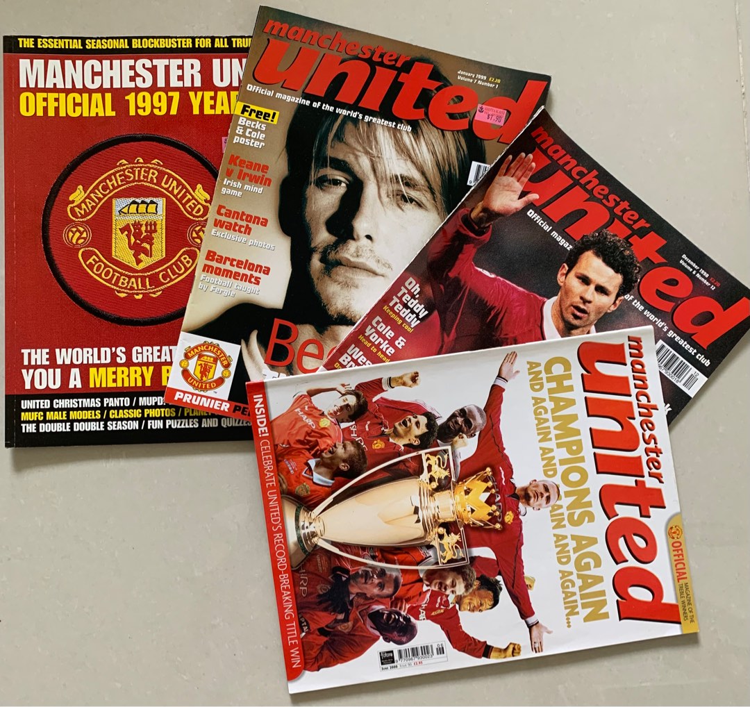 Manchester United Magazines, Hobbies & Toys, Books & Magazines ...
