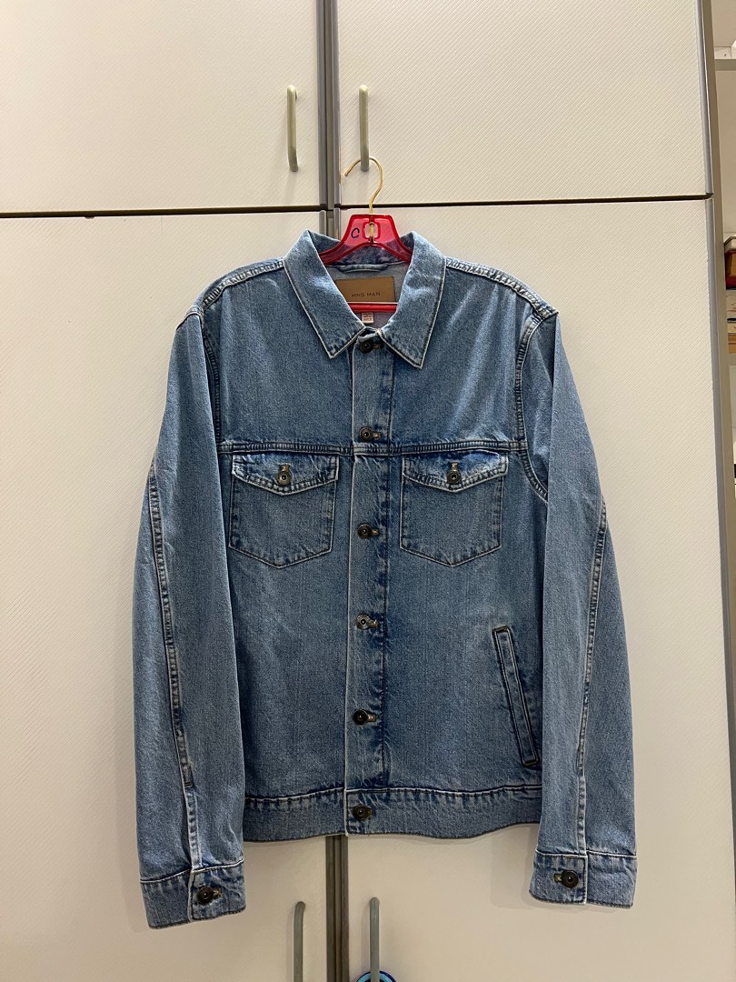 Mango Man Denim jacket, Men's Fashion, Coats, Jackets and Outerwear on ...