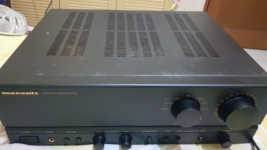 Marantz PM 50 Integrated Amplifier, Elektronik, Audio di Carousell