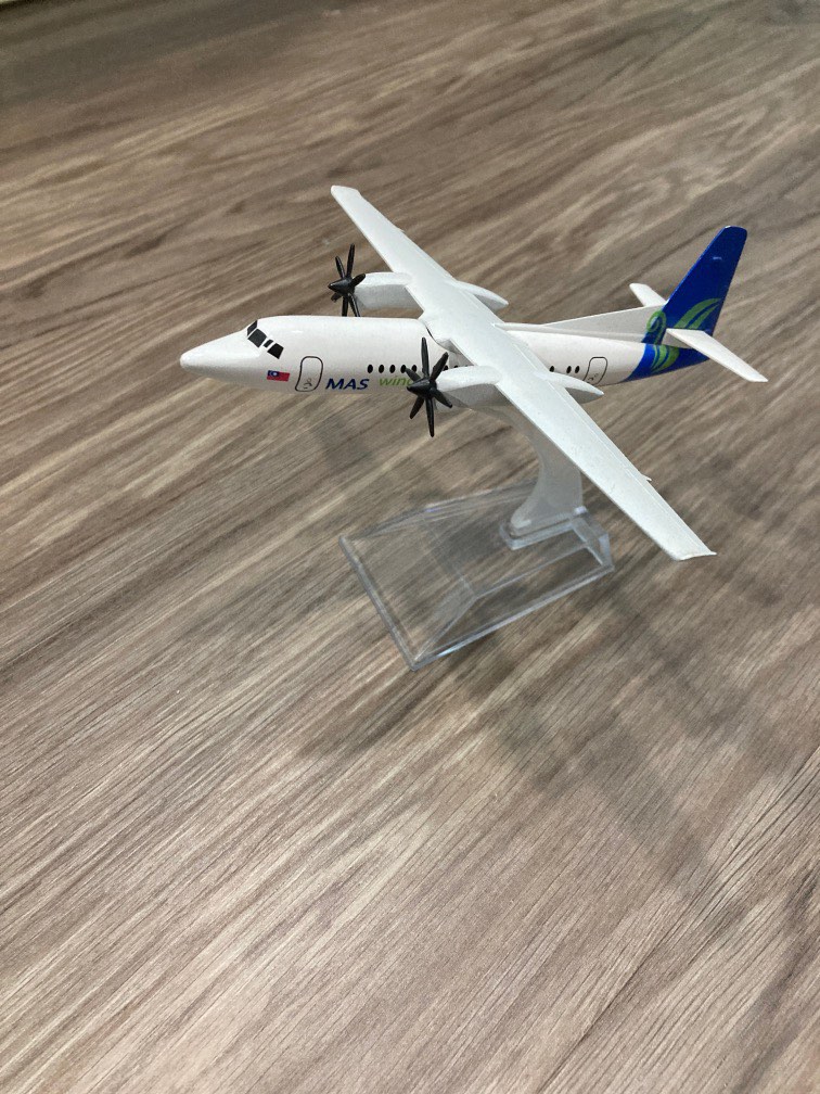 MAS Wings (Fokker 50), Hobbies & Toys, Toys & Games on Carousell