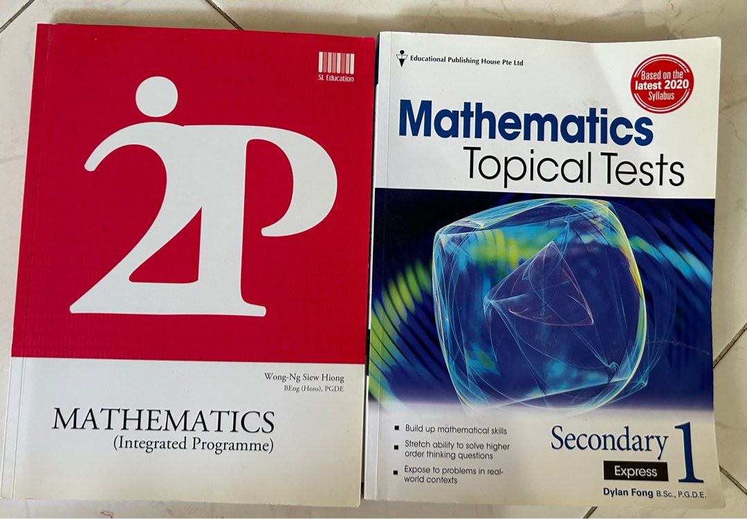 Math sec 1 and 2 Express and IP, Hobbies & Toys, Books & Magazines ...