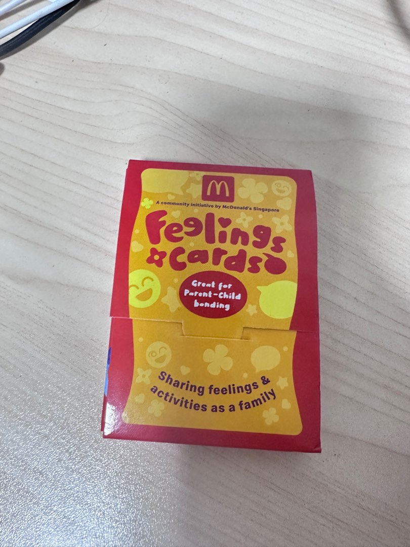 mcd feelings cards, Hobbies & Toys, Toys & Games on Carousell