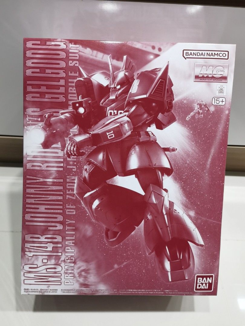 Last piece MG Gundam MS-14B Johnny Ridden Gelgoog, Hobbies & Toys, Toys ...