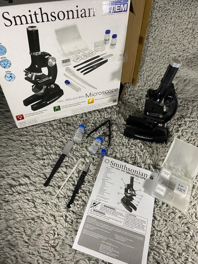 Microscope for kids - Smithsonian, Hobbies & Toys, Toys & Games on ...