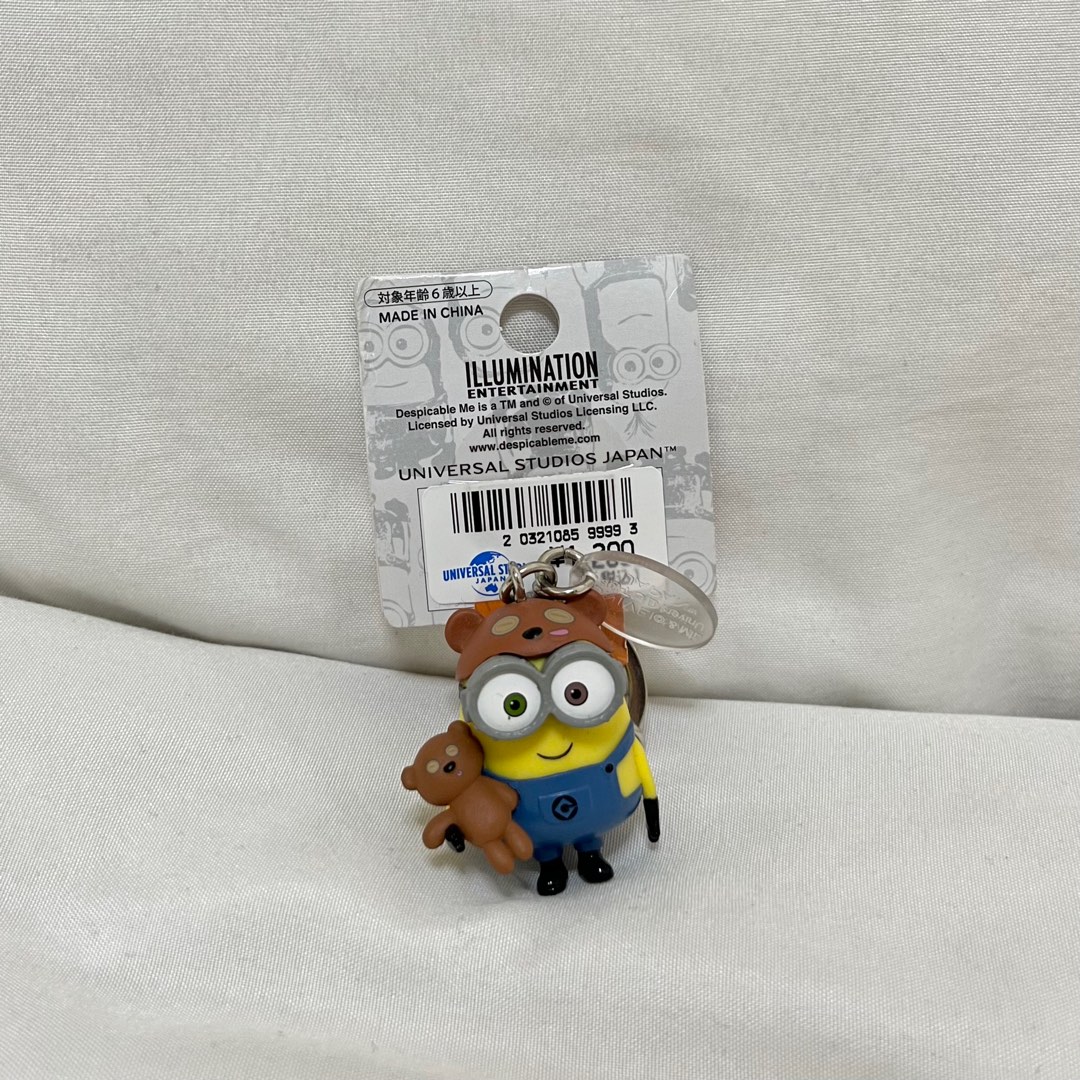 MINION BEAR KEYCHAIN - Original from Universal Studious Japan on Carousell