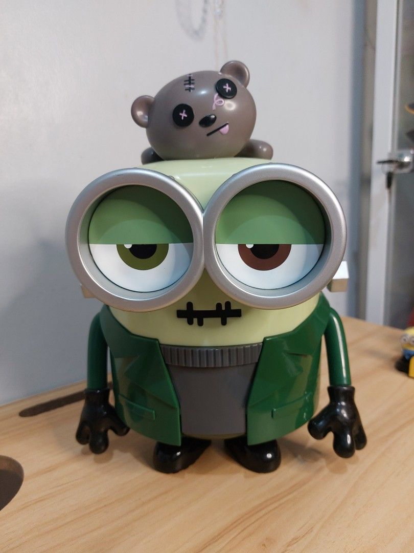 Minion Bucket (Franken Bob), Hobbies & Toys, Toys & Games on Carousell