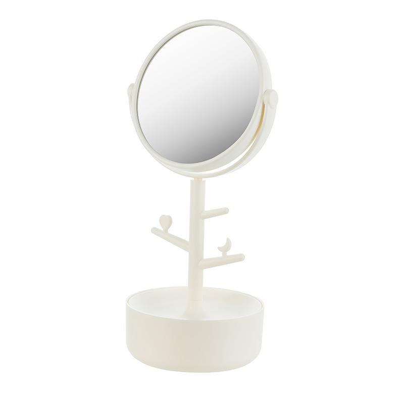 Miniso Desktop Mirror with Storage, Furniture & Home Living, Home Decor ...