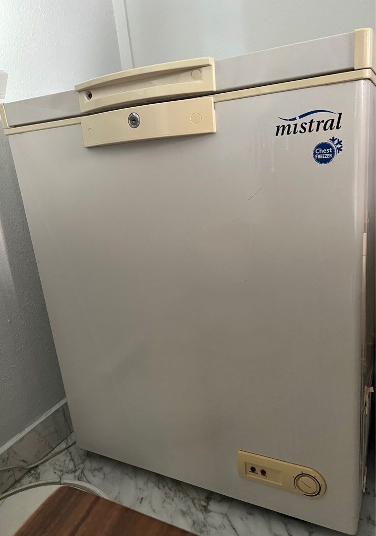 Mistral Chest Freezer - MFC 131A, TV & Home Appliances, Kitchen ...