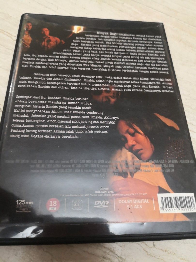 Mly Minyak Dagu DVD, Hobbies & Toys, Music & Media, CDs & DVDs on Carousell