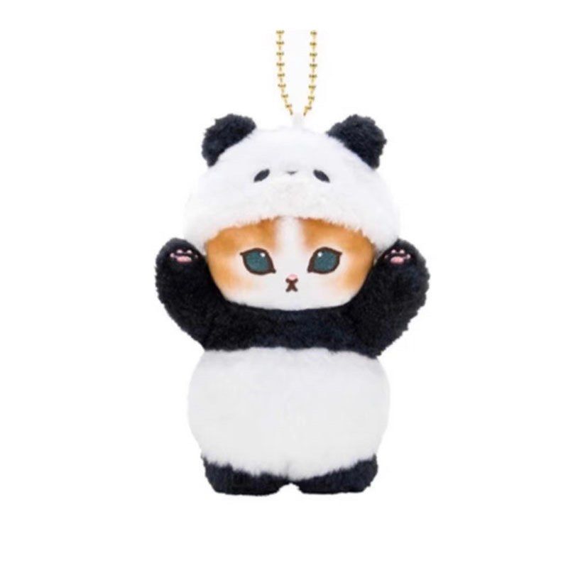 Mofusand Pawpaw 系列 Bear Panda Wolf Bunny Cow Tiger Keychain Plush Toy ...