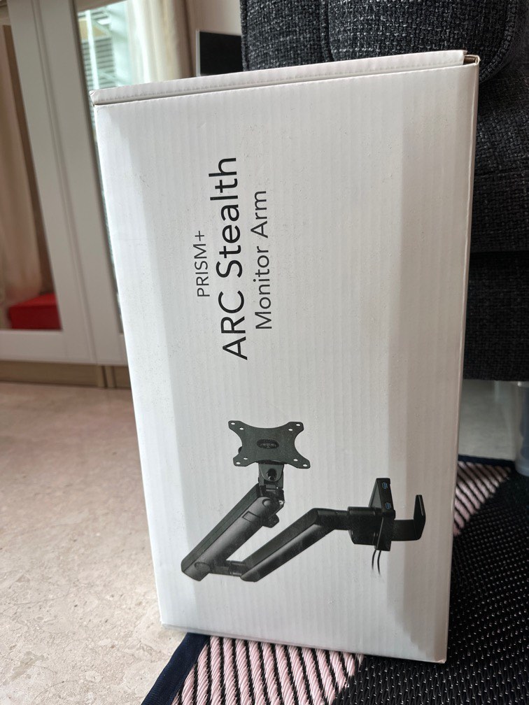 Monitor Arm prism arc stealth, Computers & Tech, Parts & Accessories ...