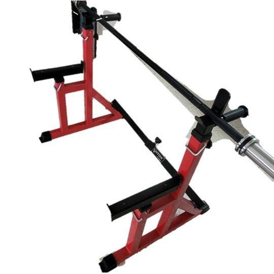 MOVING OUT CLEARANCE 2 WAY ADJUSTABLE SQUAT RACK AND DUMBBELL SPOTTER ...