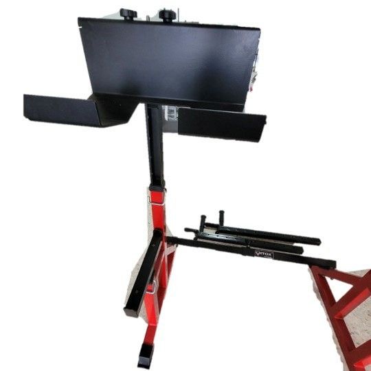 MOVING OUT CLEARANCE 2 WAY ADJUSTABLE SQUAT RACK AND DUMBBELL SPOTTER ...