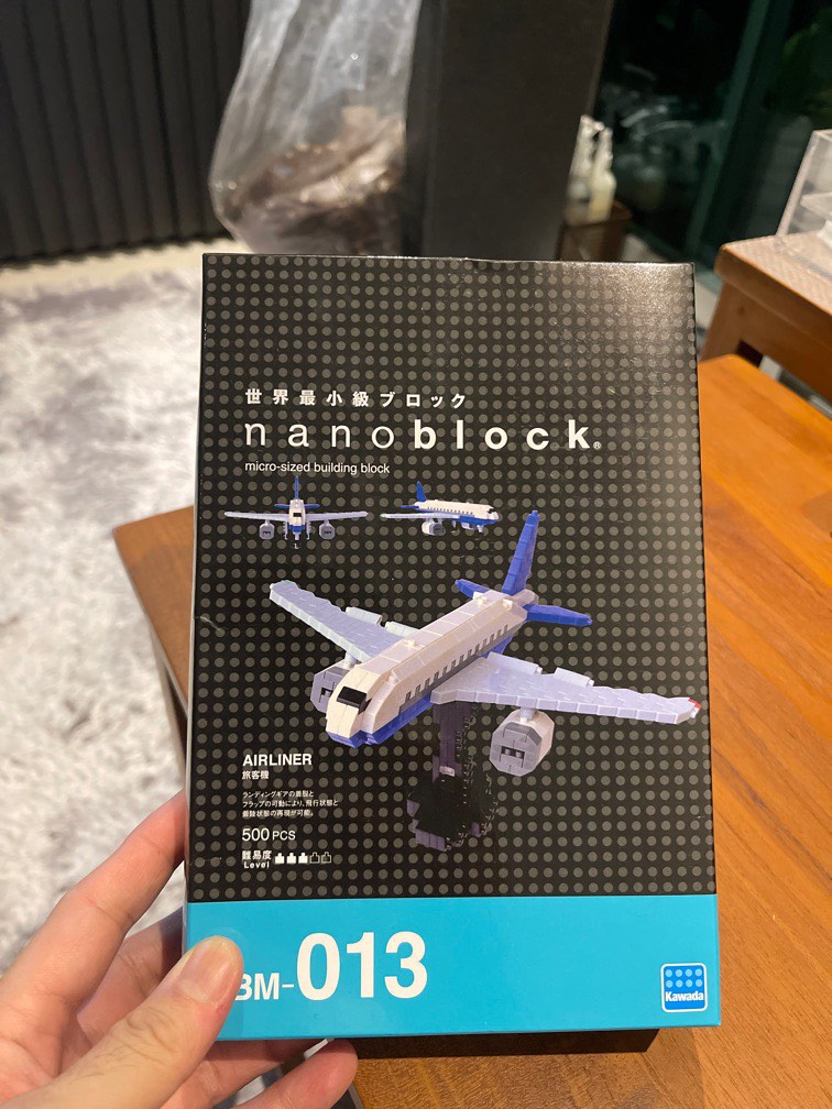 Nanoblock aeroplane, Hobbies & Toys, Toys & Games on Carousell