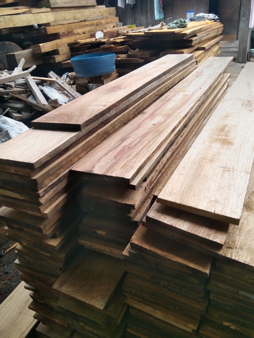 Narra wood planks and step, Furniture & Home Living, Furniture, Other ...