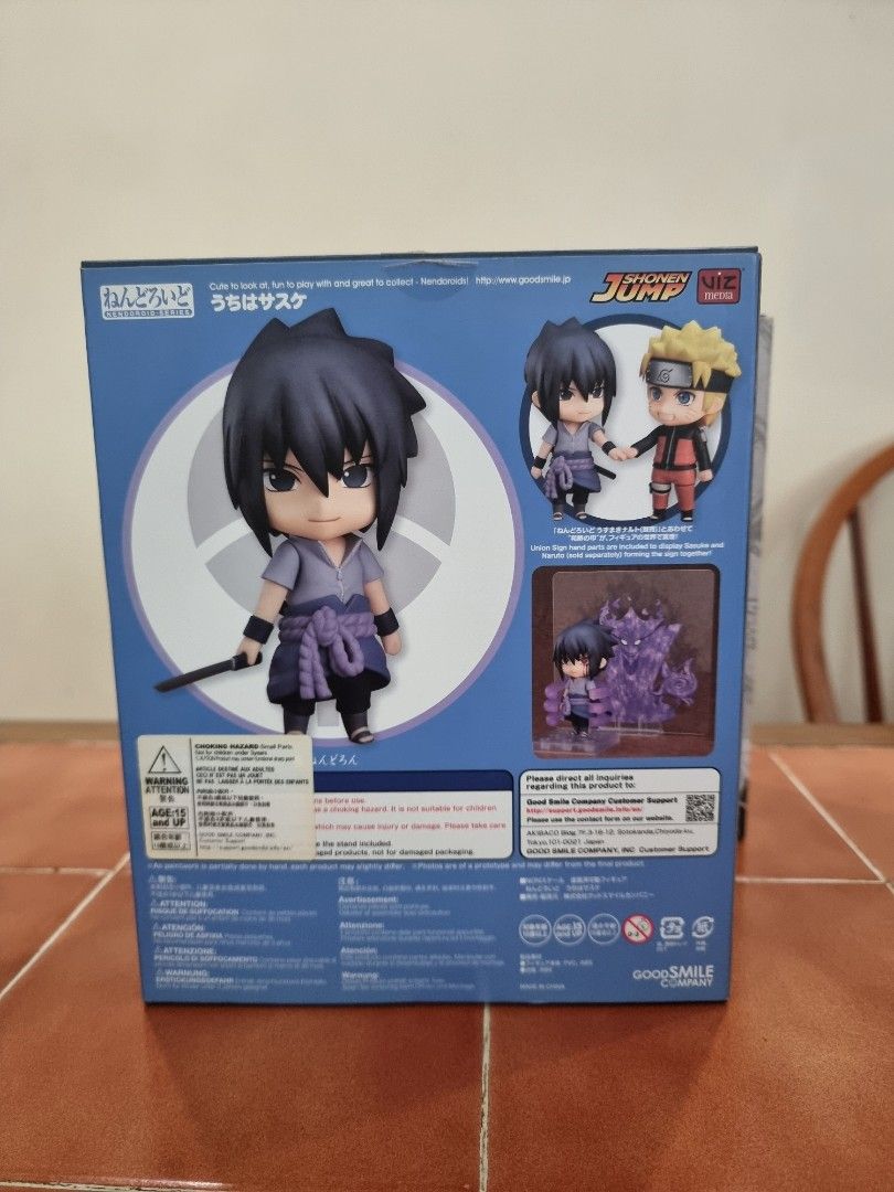 Naruto - Nendoroid 707 Sasuke Uchiha, 682 Naruto Uzumaki - Vibration ...