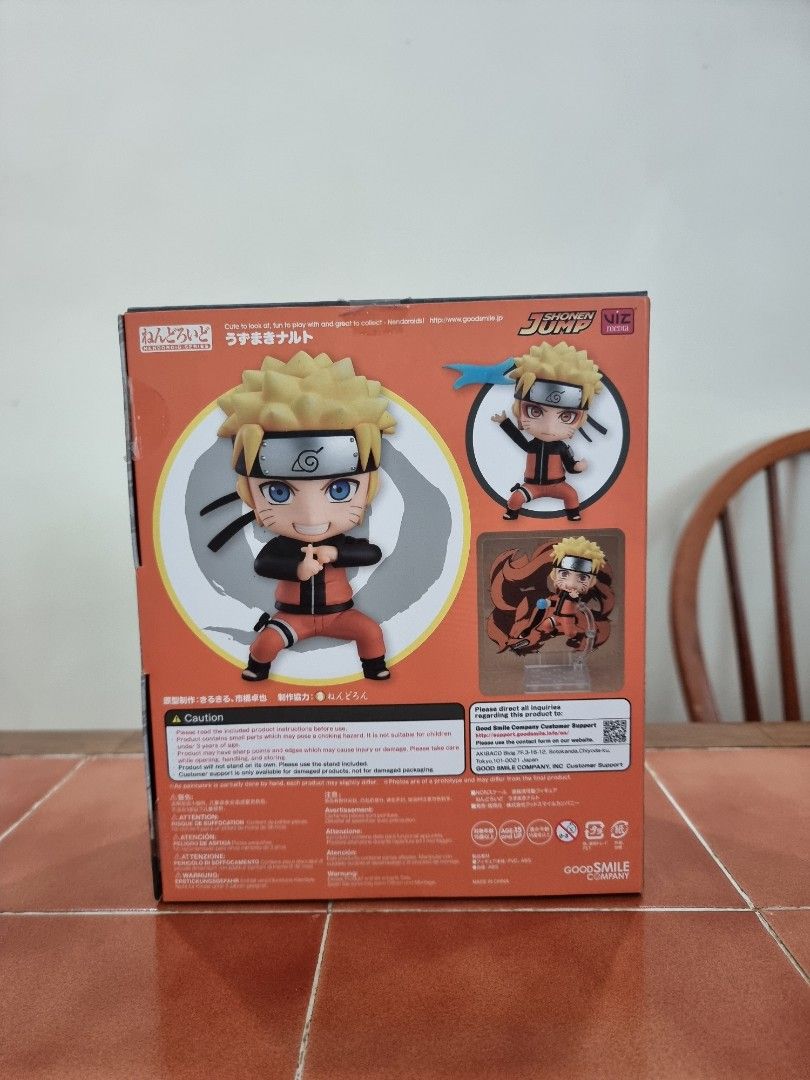 Naruto - Nendoroid 707 Sasuke Uchiha, 682 Naruto Uzumaki - Vibration ...