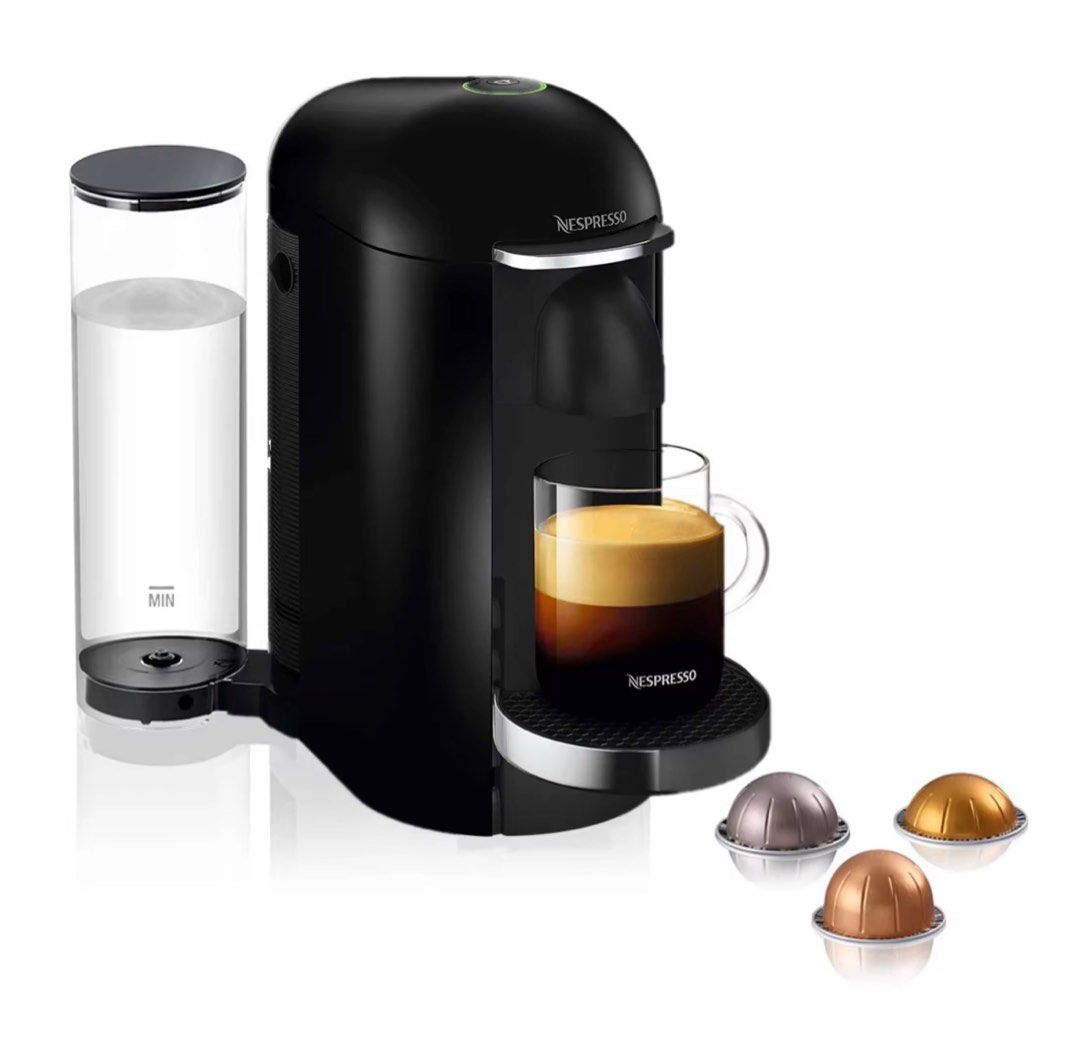 Nepresso Vertuo Plus Black, TV & Home Appliances, Kitchen Appliances ...