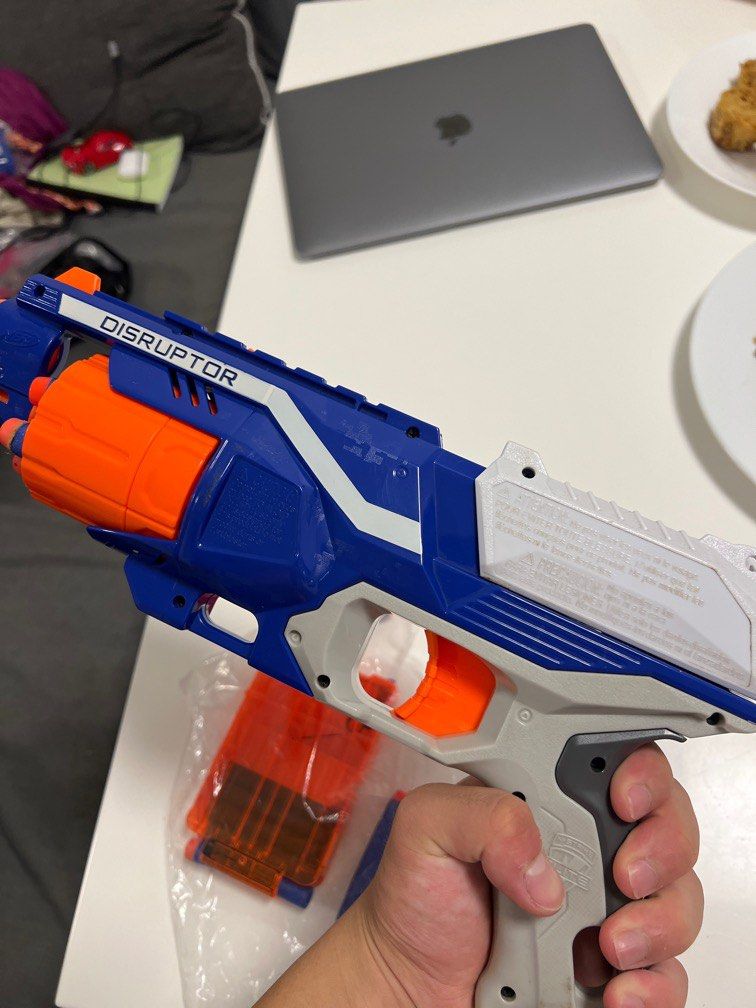 Nerf Disruptor Blaster Toy Gun, Hobbies & Toys, Toys & Games on Carousell