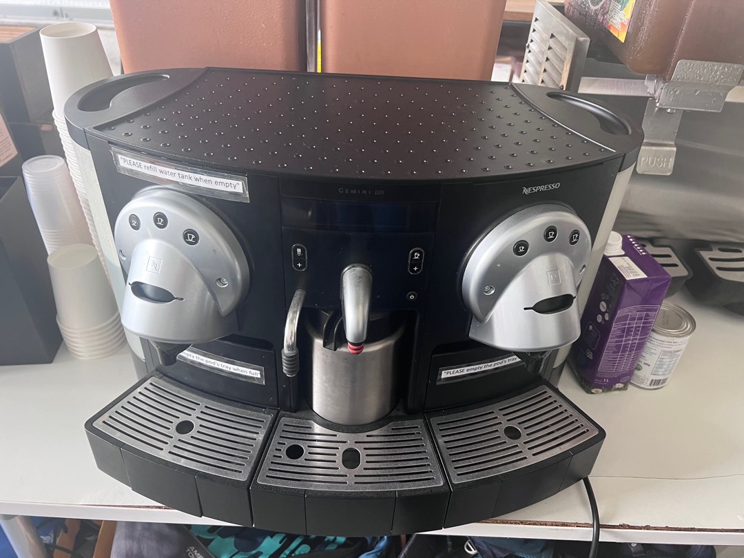 Nespresso Gemini, TV & Home Appliances, Kitchen Appliances, Coffee ...