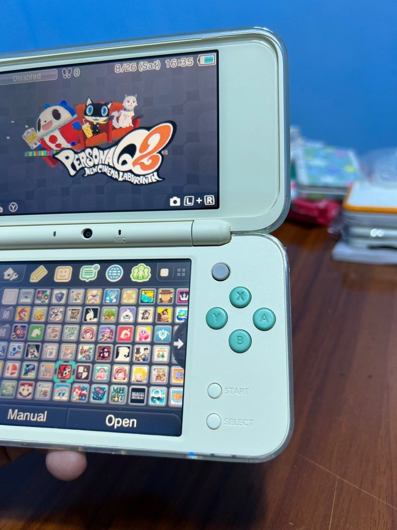 New Nintendo 2DS XL Animal Crossing Edition (Good as New, Cfw w/64gb MMC, Full of Games & Ready ...