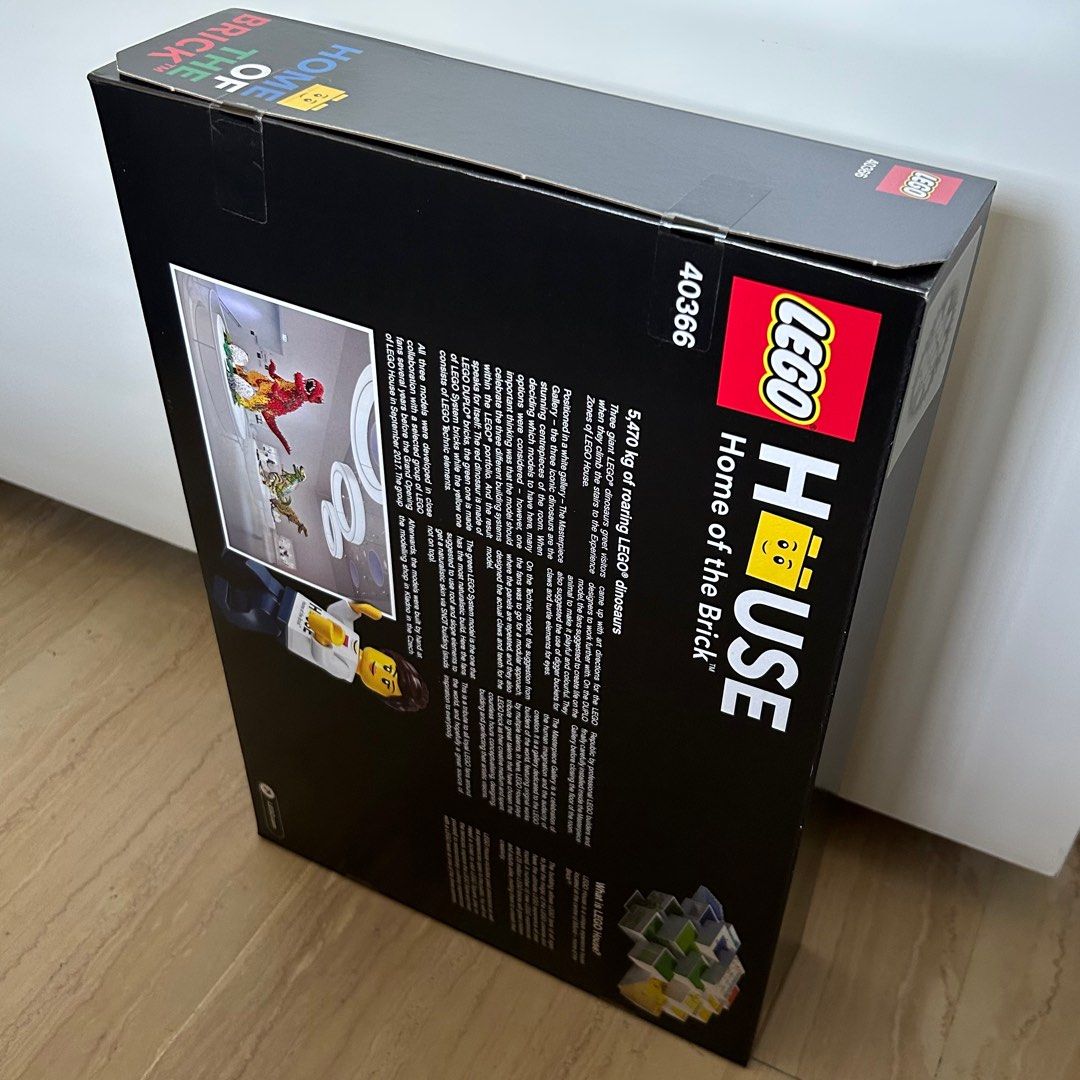 *New stock* 40366 LEGO House Dinosaurs, Hobbies & Toys, Toys & Games on ...