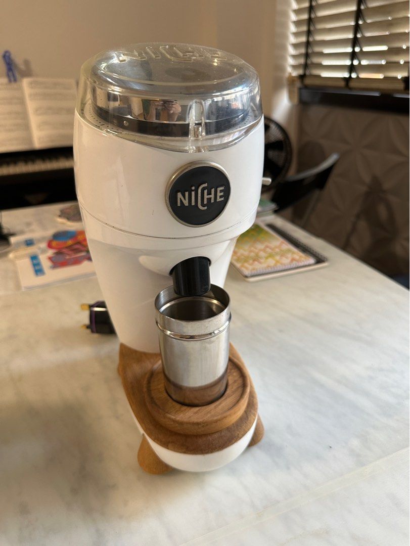 Niche Zero White Coffee Grinder, TV & Home Appliances, Kitchen ...