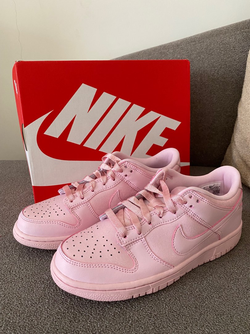 Nike Dunk Low Prism Pink size 37.5, Fesyen Wanita, Sepatu di Carousell