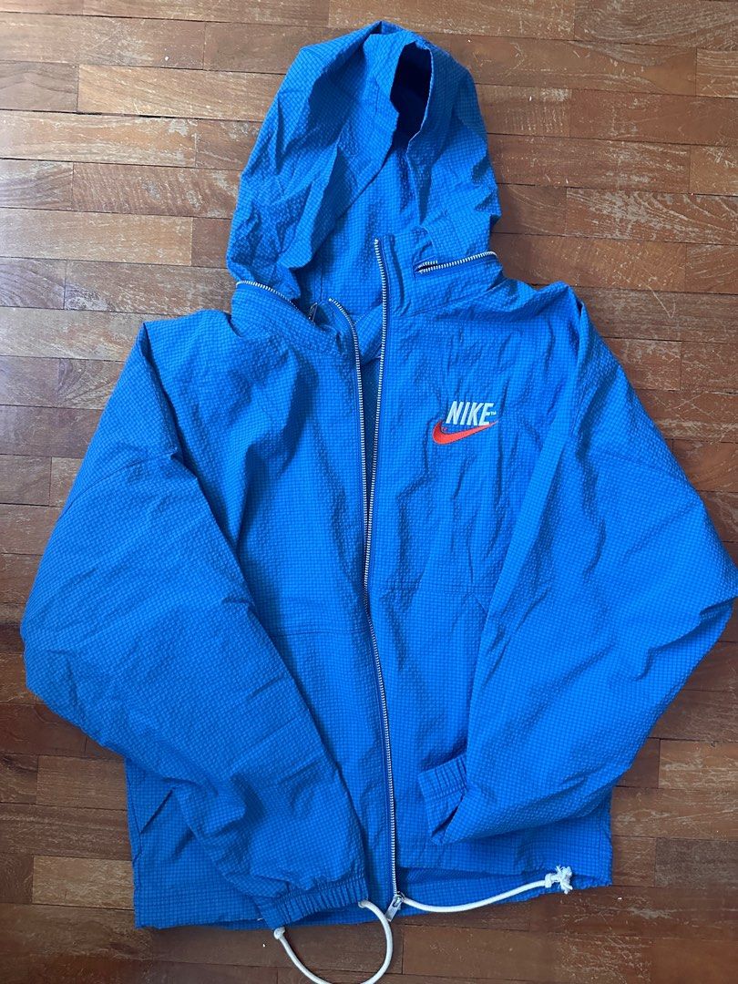 NIKE Jacket men with retractable hood, Men's Fashion, Coats, Jackets ...