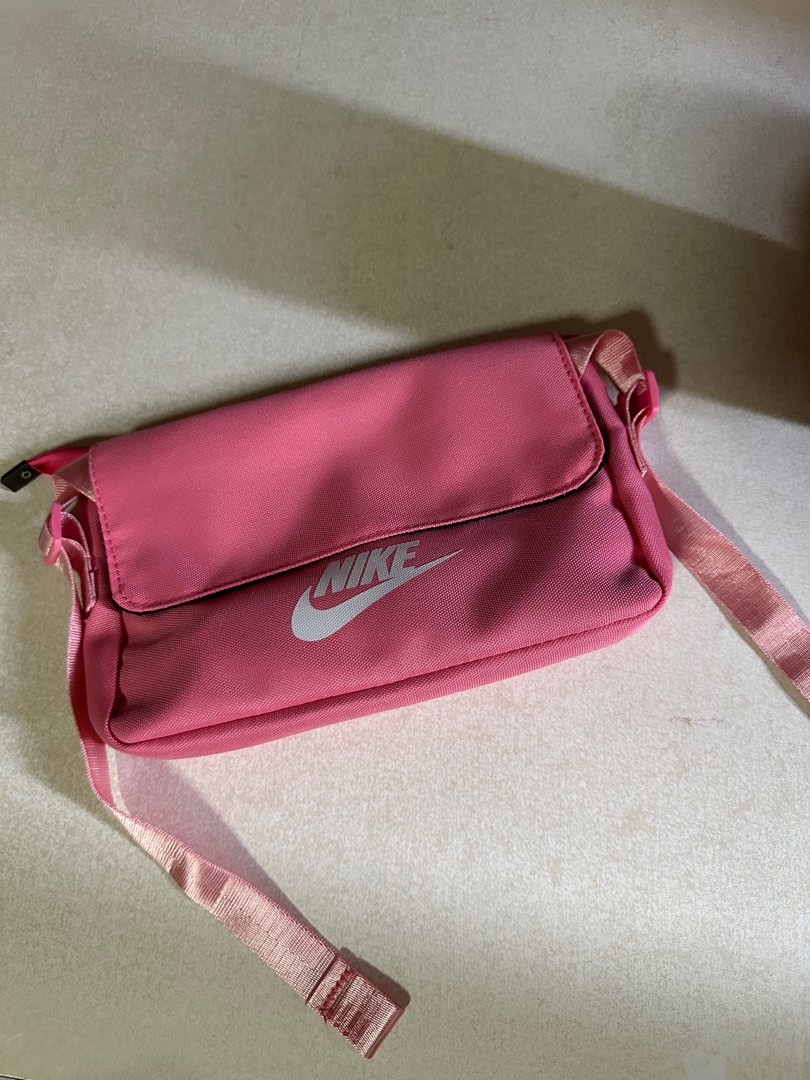 NIKE Pink Bag, Women's Fashion, Bags & Wallets, Cross-body Bags on ...