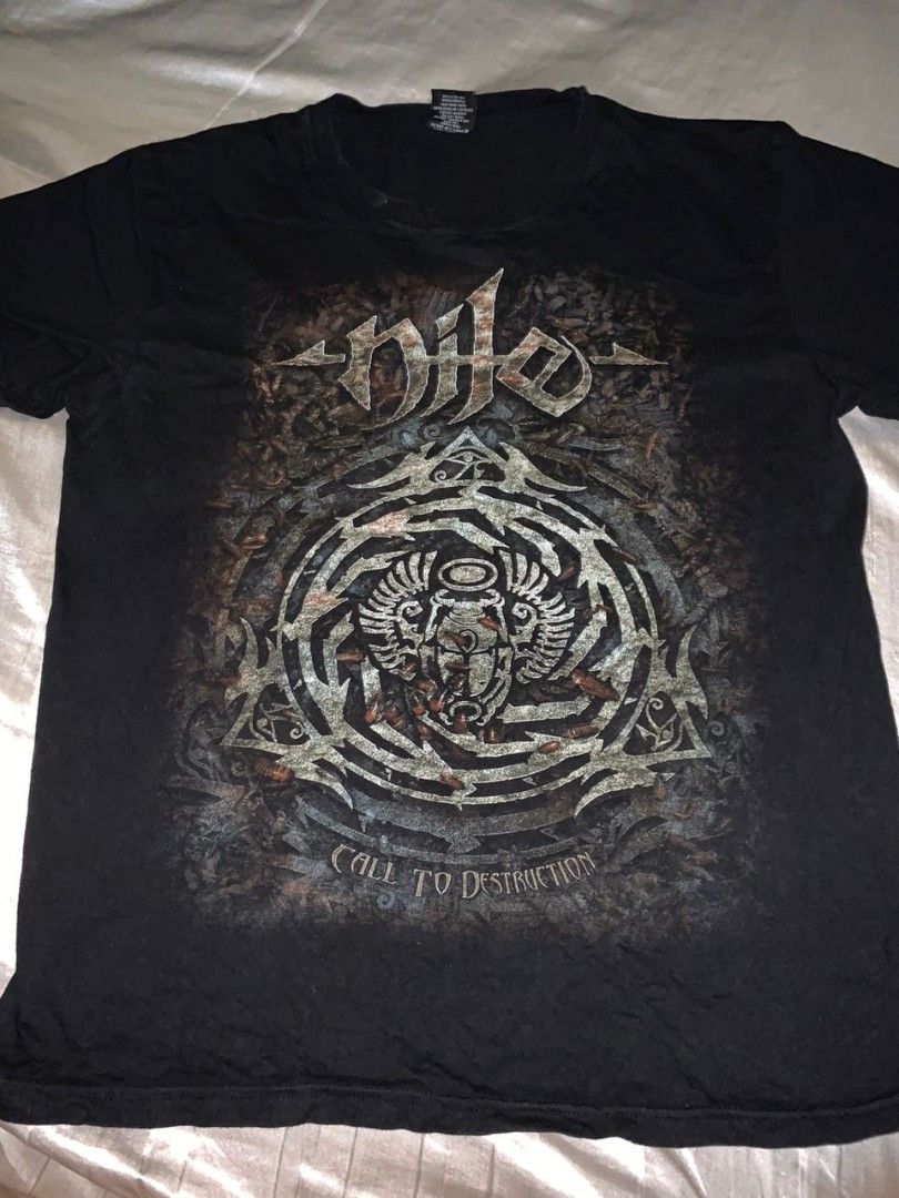 NILE BAND T-SHIRT, Men's Fashion, Tops & Sets, Tshirts & Polo Shirts on ...